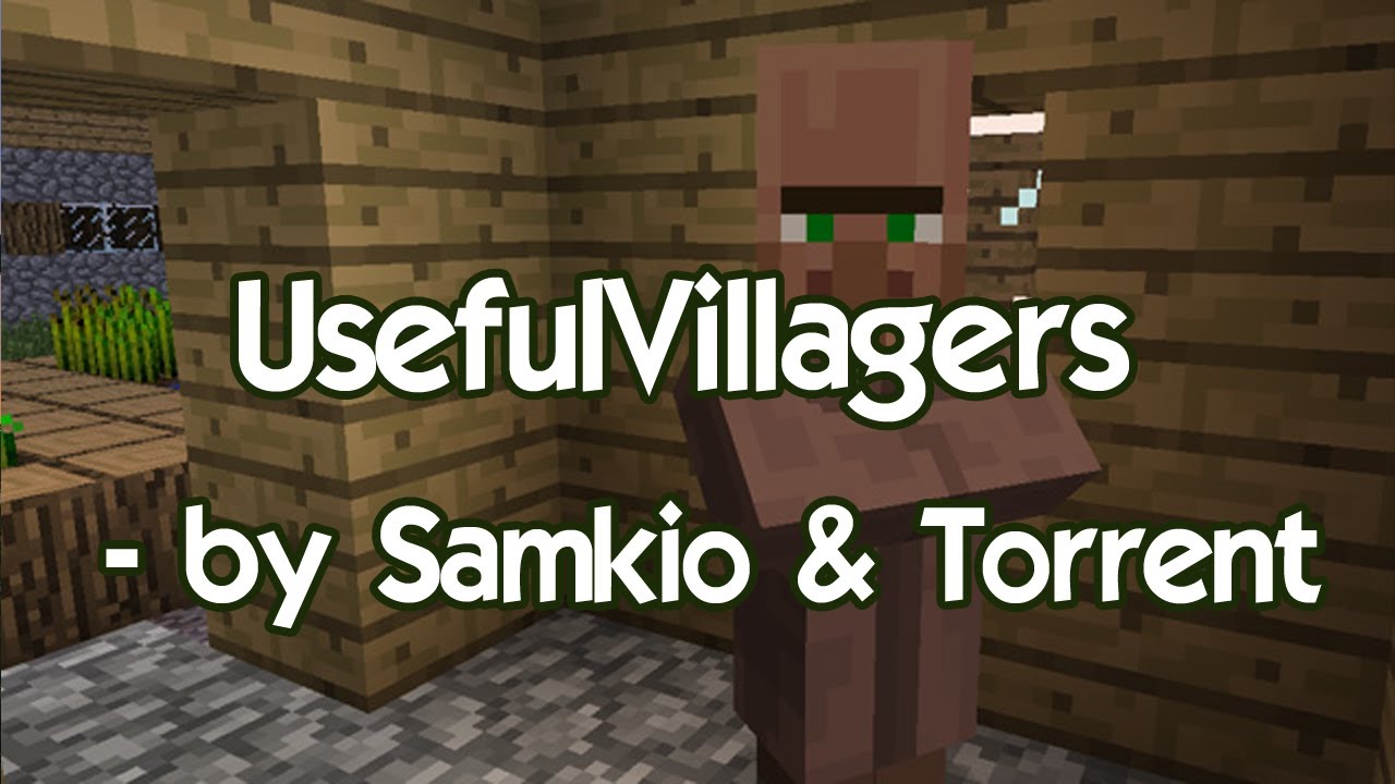 Plugin Showcase - UsefulVillagers- WoopaGaming - YouTube