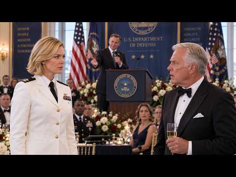 At the Gala, My Millionaire Father Mocked Me, Until the Secretary of Defense Took the Mic.