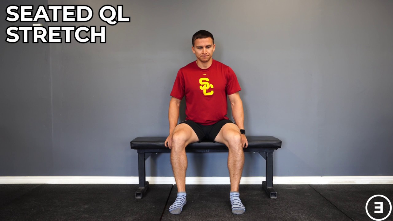 Seated QL Stretch - YouTube