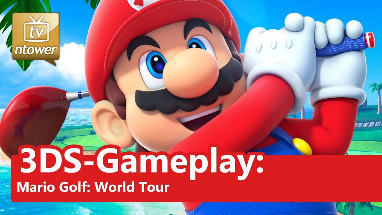 3DS-Gameplay: Mario Golf: World Tour - YouTube