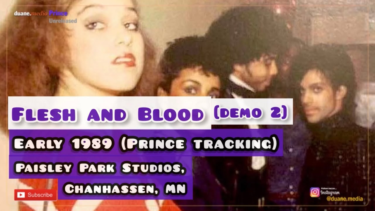 Prince Unreleased 028 | Flesh and Blood [2 demos] Jill Jones & Prince ...