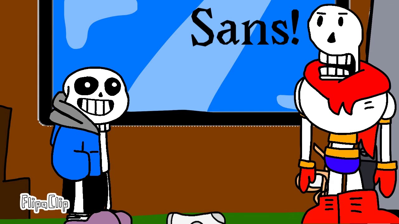 Sans Picks Up His Sock (Undertale Comic Dub - YouTube