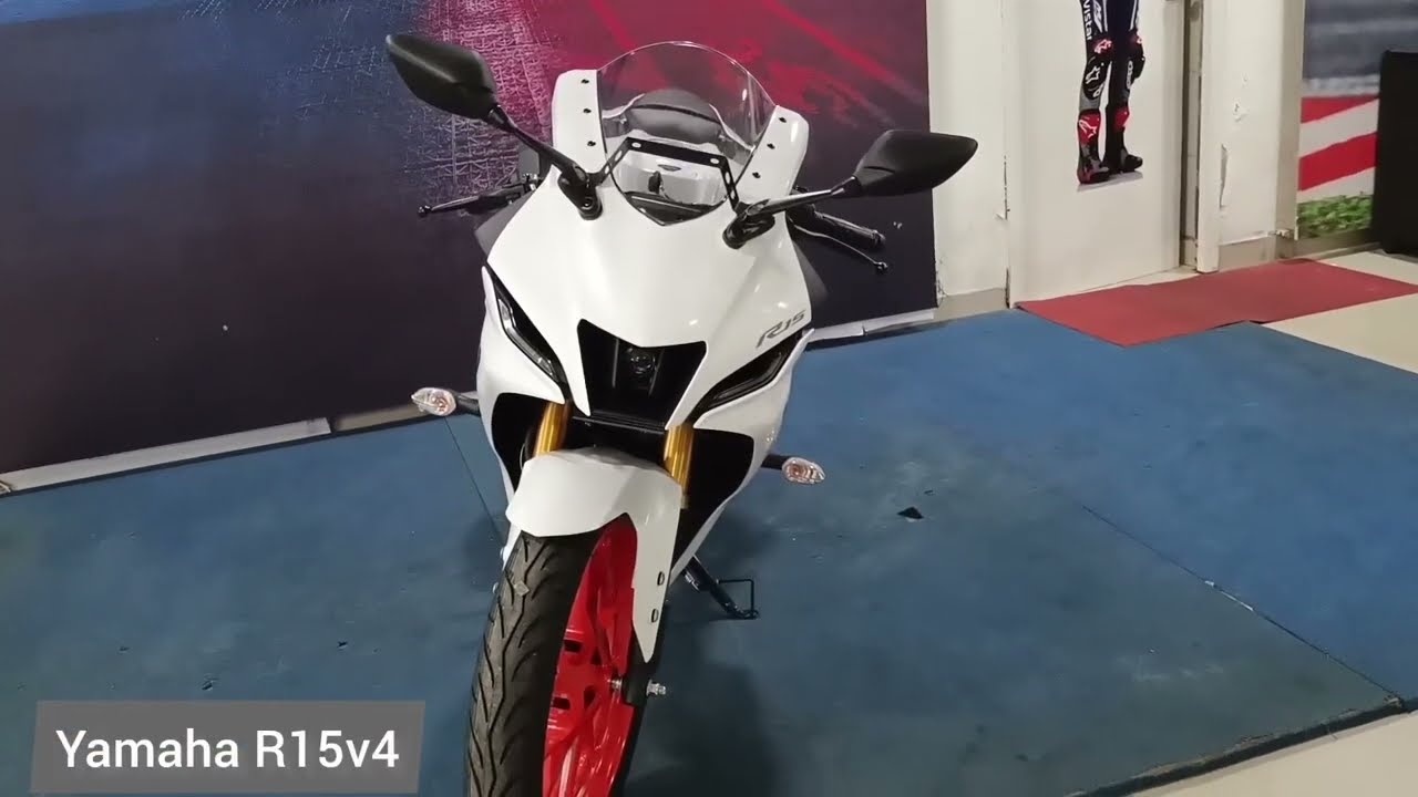 2023 Yamaha R15 V4 | ₹1.85 lakh | INTENSITY WHITE - YouTube