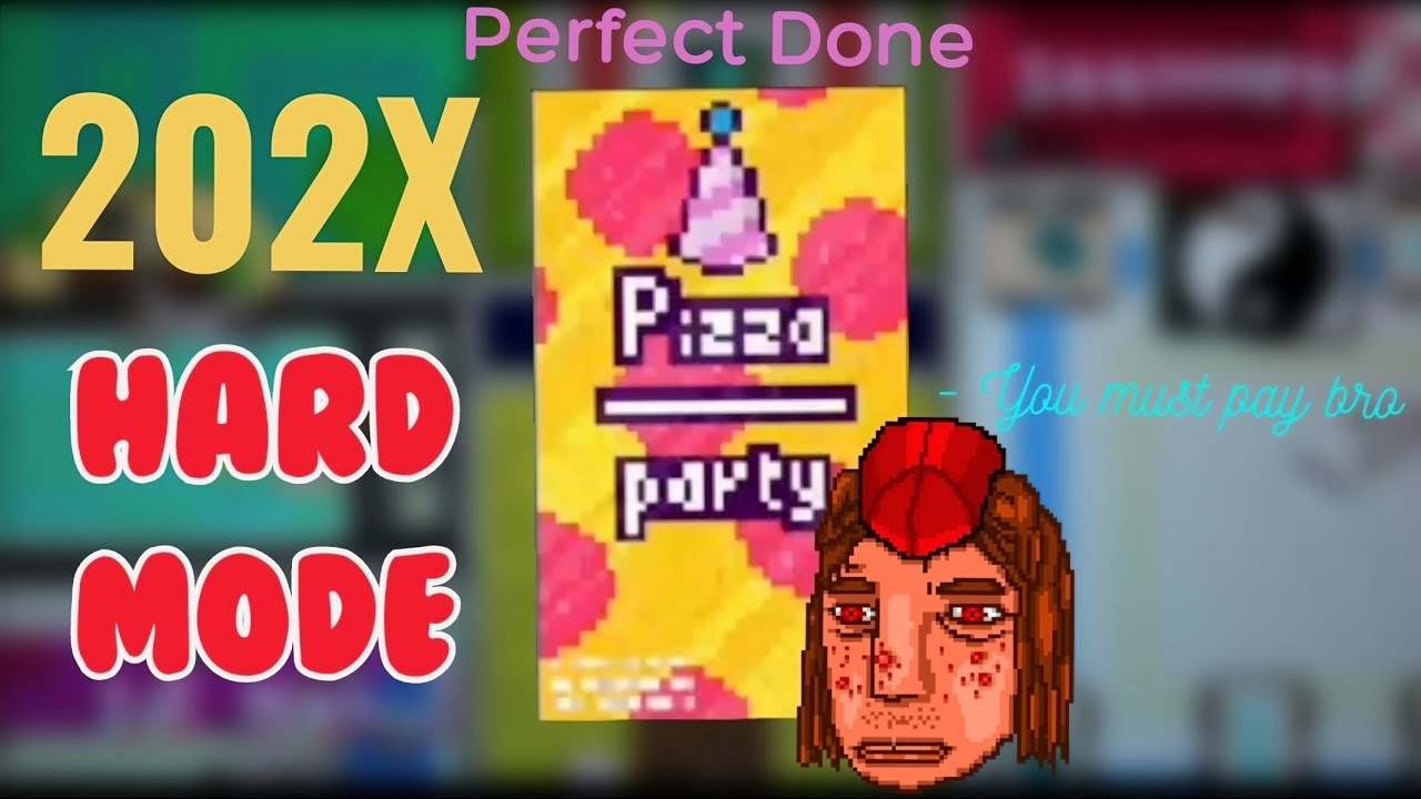 Pizza Party (Hard Mode, Pizza Dude) 202x Full Combo | Hotline Miami 2 (level editor single level ...