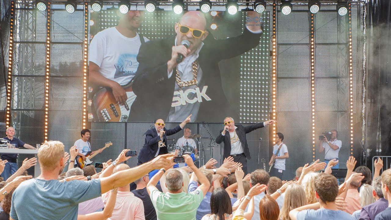 70 Jahre SICK: Mitarbeiterfest in Waldkirch - YouTube