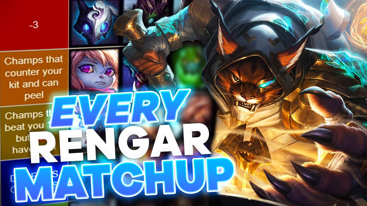 THE RENGAR MATCHUP TIERLIST - YouTube