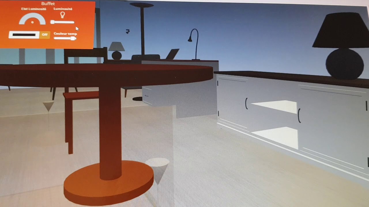 Jeedom Design 3D sur Google Chrome - YouTube