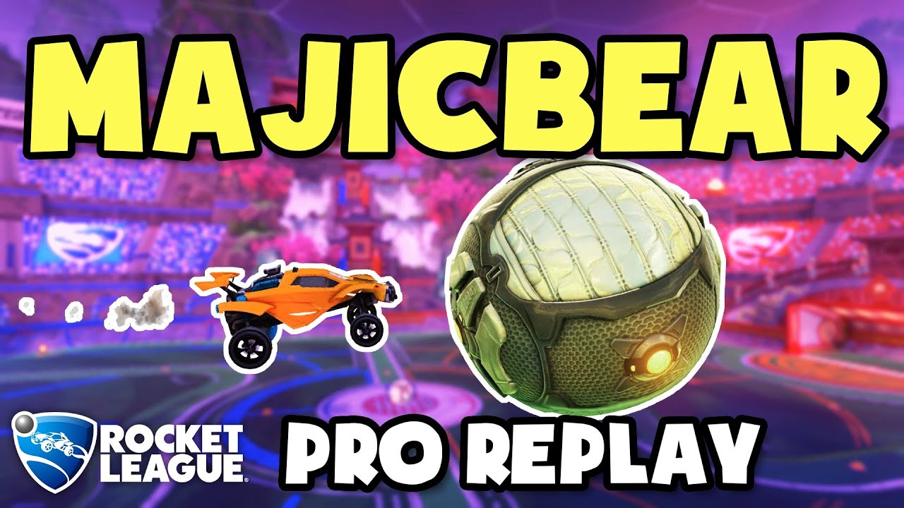 majicbear Pro Ranked 2v2 POV #79 - Rocket League Replays - YouTube
