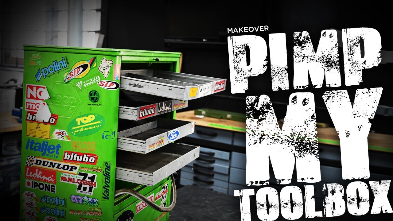 Pimp my Toolbox / ein Makeover - YouTube