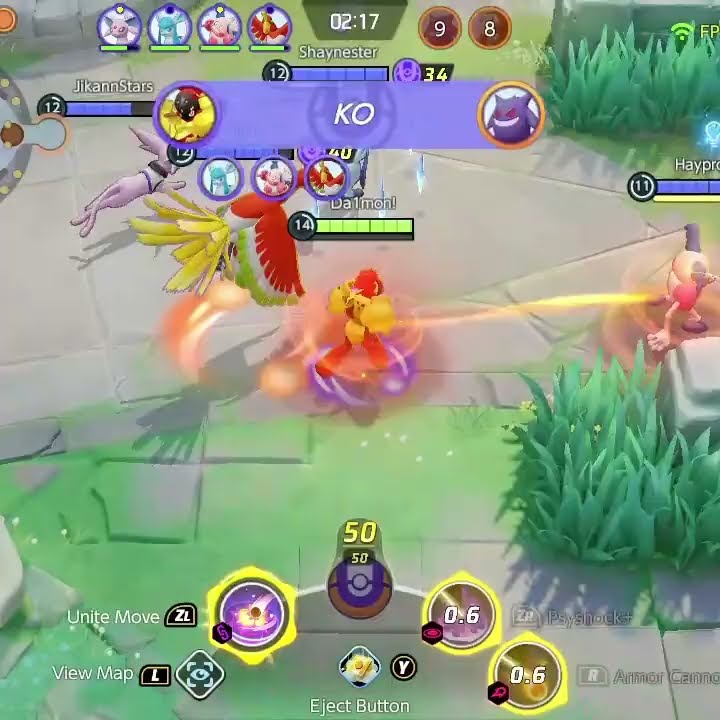 Armarouge pentakill with Armor Cannon and Psyshock #pokemon # ...