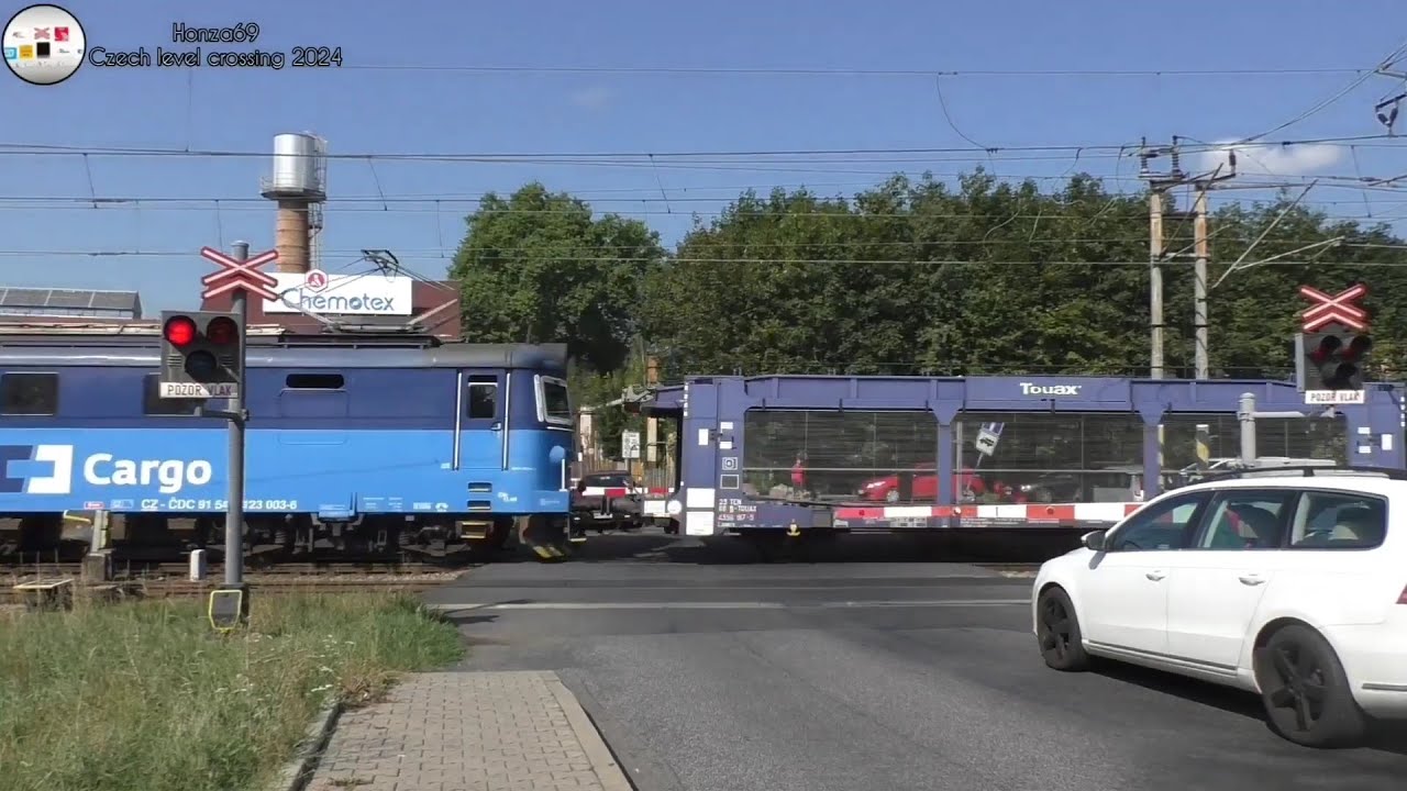 Železniční přejezd Děčín - Boletice nad Labem #1 20.8. 2024 Czech ...