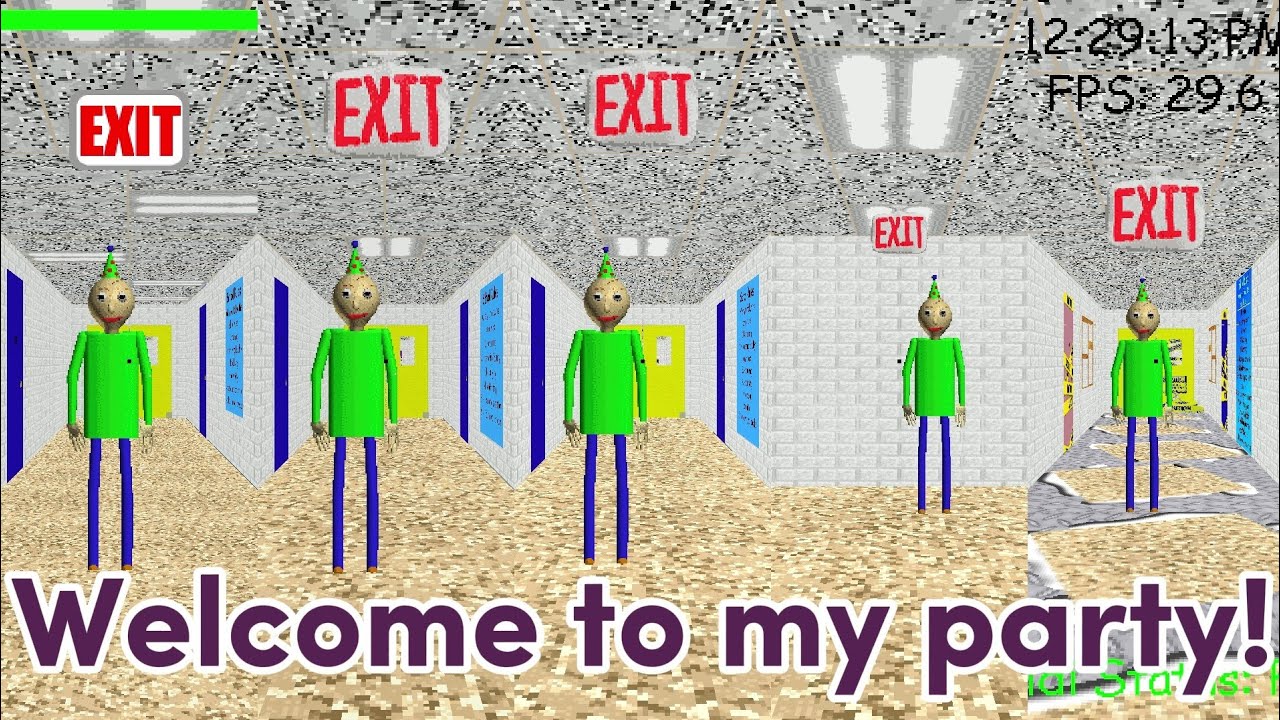 for some reason i love and enjoy baldi's basics birthday bash and the ...