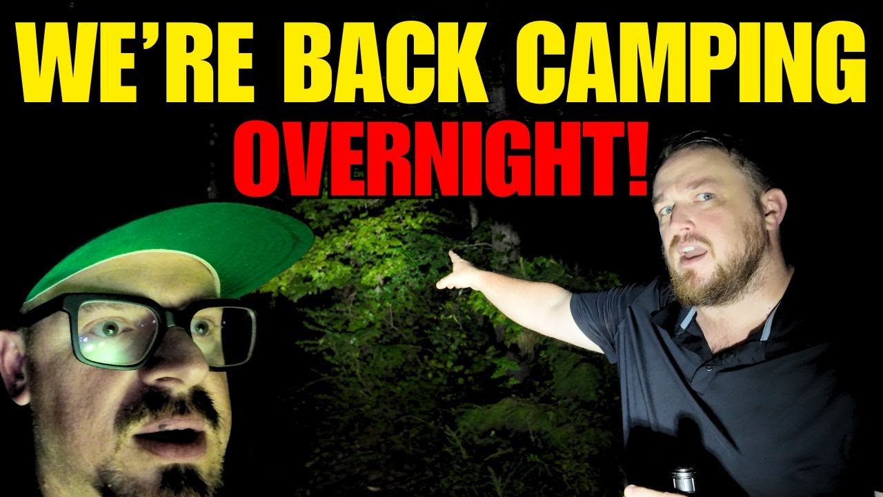 Camping SKINWALKER MOUNTAIN Overnight - The Night We Almost DIED - YouTube