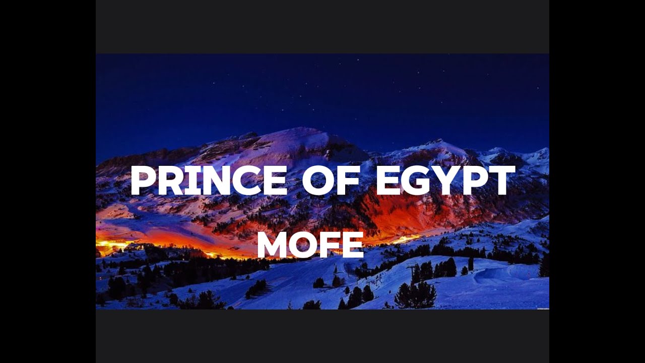 mofe. - prince of egypt (Lyrics) | i don't want you i want money - YouTube