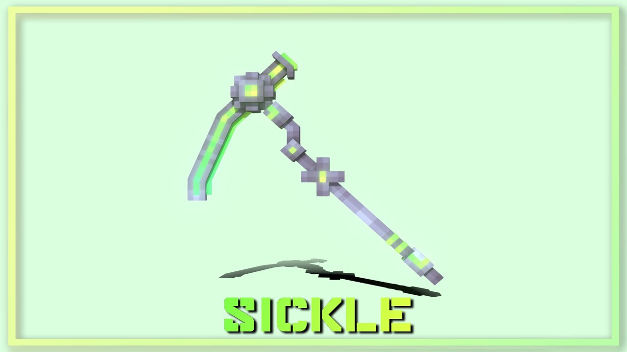 【Minecraft 材質製作】SICKLE - YouTube