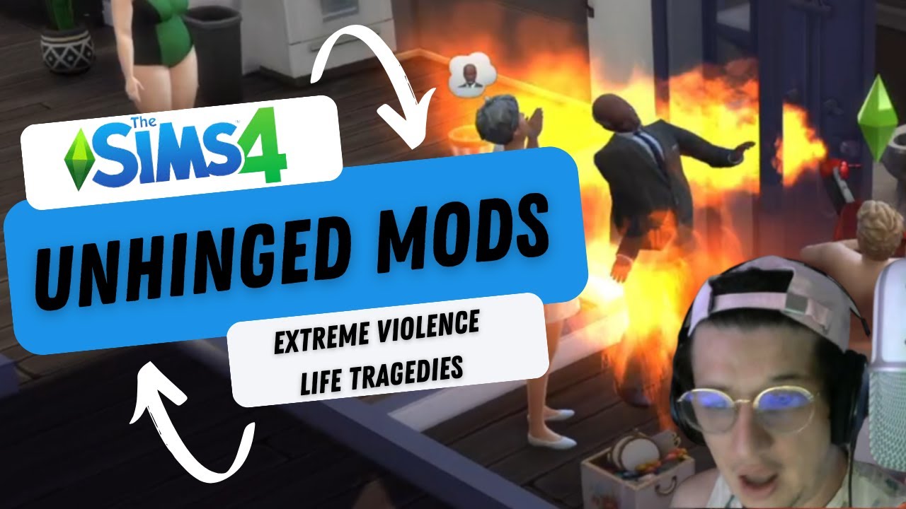 extreme violence and life tragedies are truly unhinged mods | The Sims ...