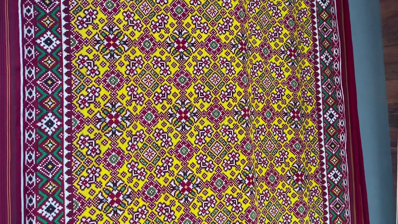 Project LooM: Gujarat Edition: the nava ratna motif of Patan Patola ...