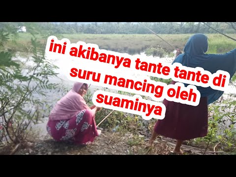 Ini akibatnya klo Tante Tante ikutan mancing#shorts
