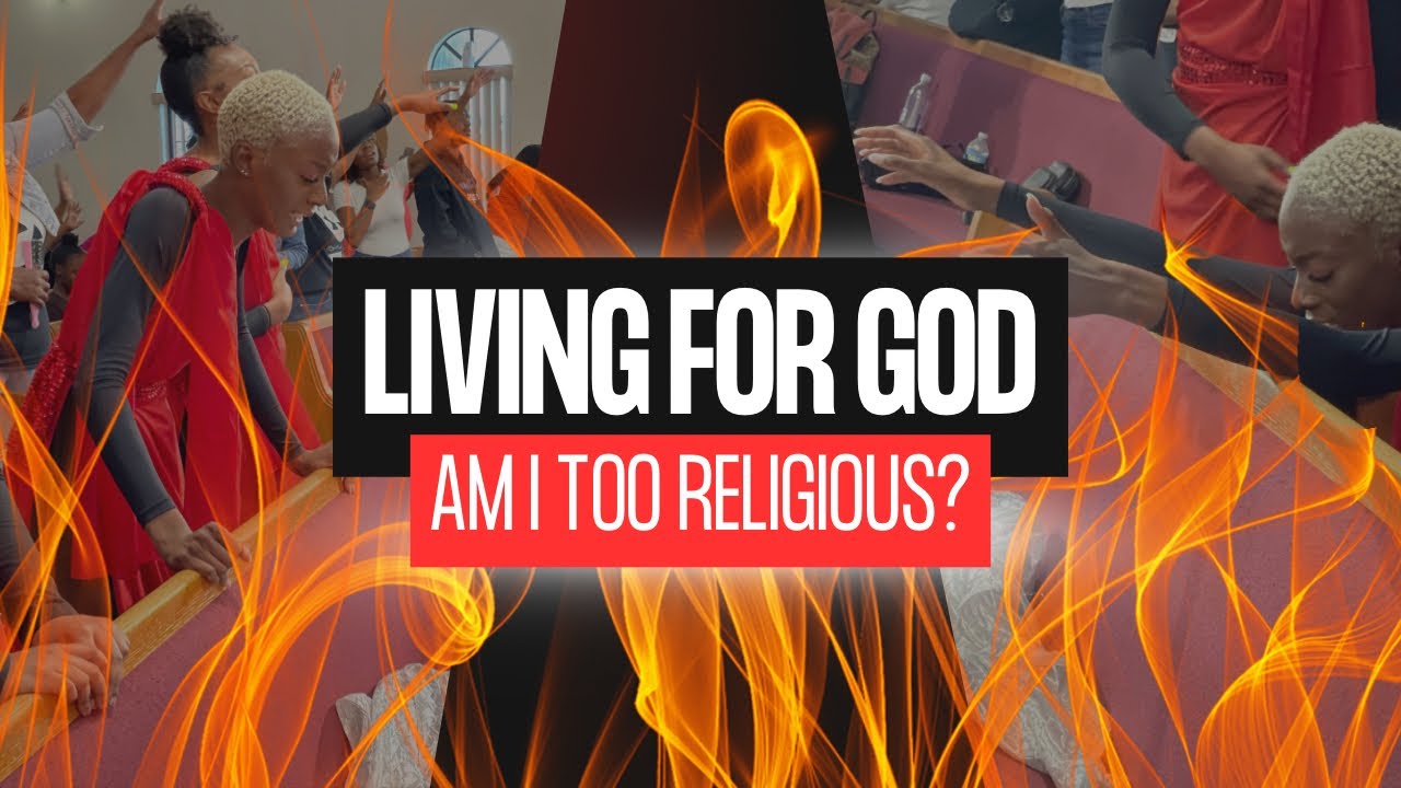 Living For God: Am I too religious? | Sarah Self - YouTube
