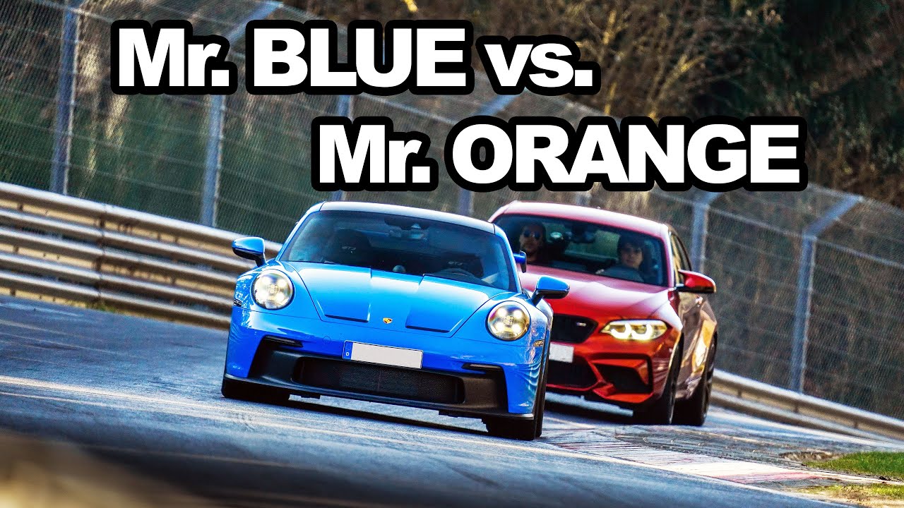 BMW M2 Competition keeps up with 992 GT3 around the Nürburgring! - YouTube