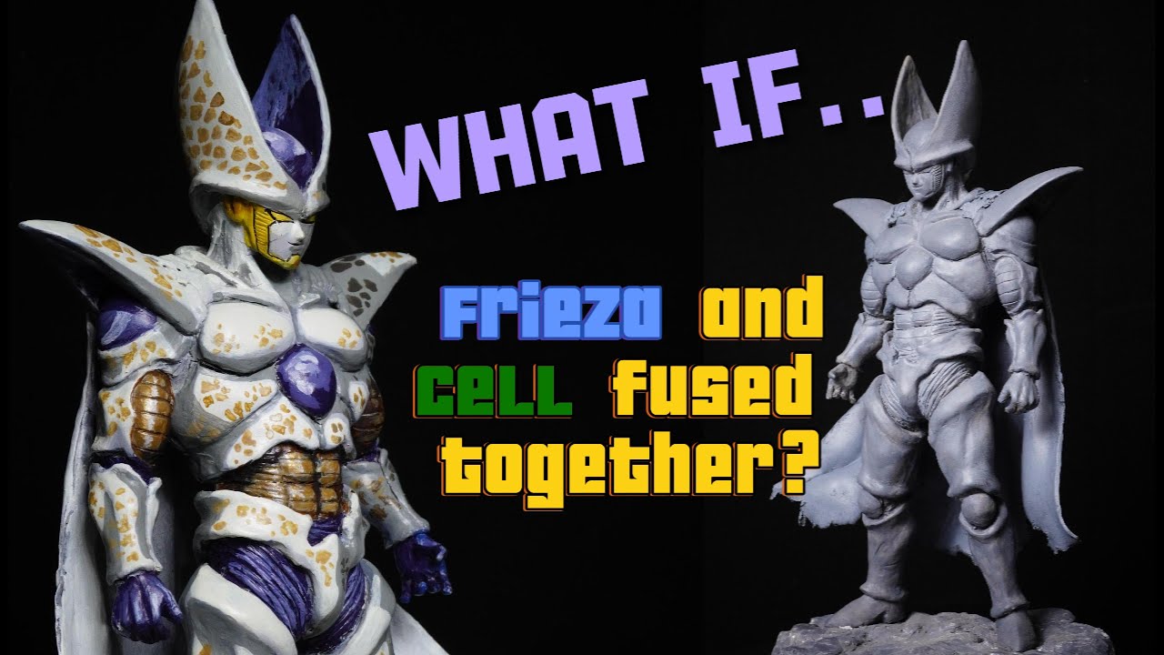 Sculpting Cell & Frieza's FUSION - YouTube