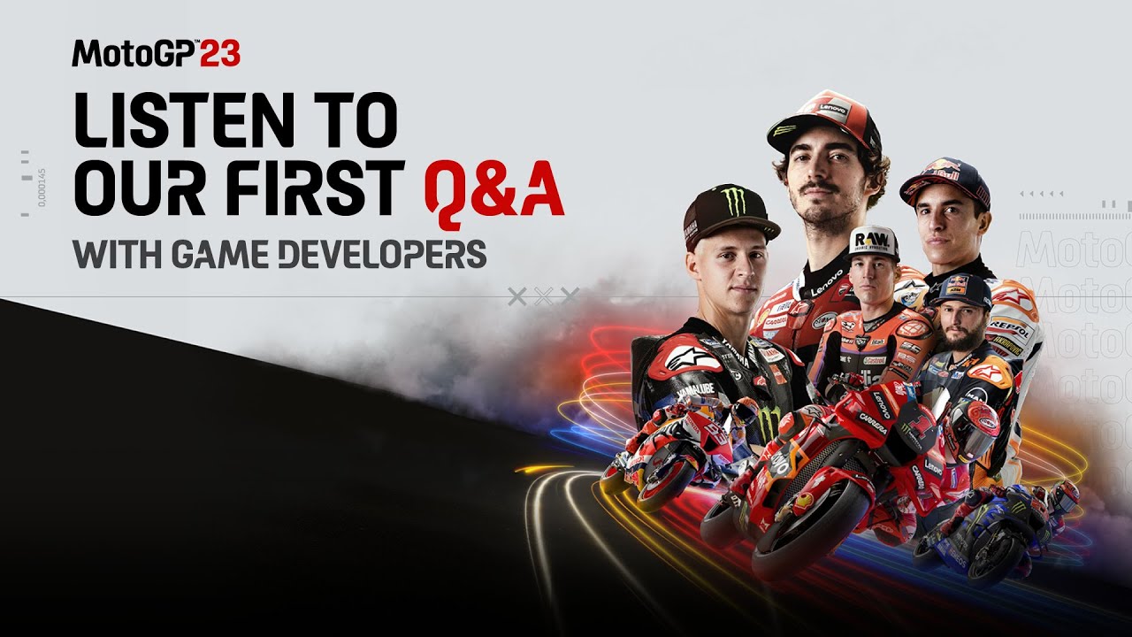 MotoGP23 - First Q&A with Devs - YouTube
