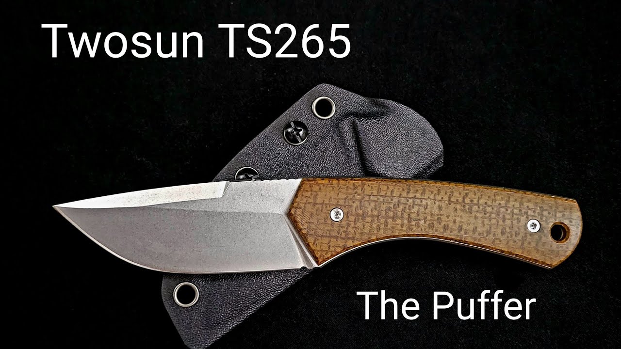 Twosun Knives TS265 ....The Puffer - YouTube