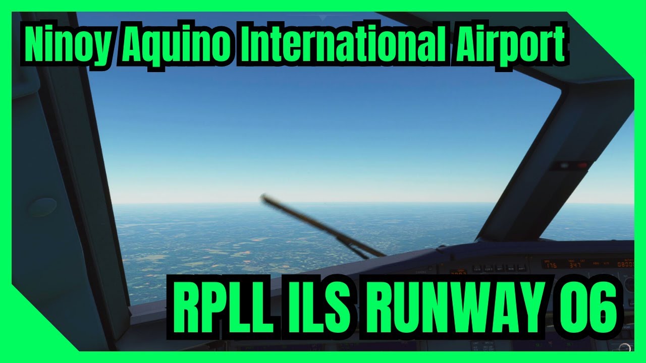 MSFS | ILS Runway 06 at RPLL | Fenix A320 - YouTube