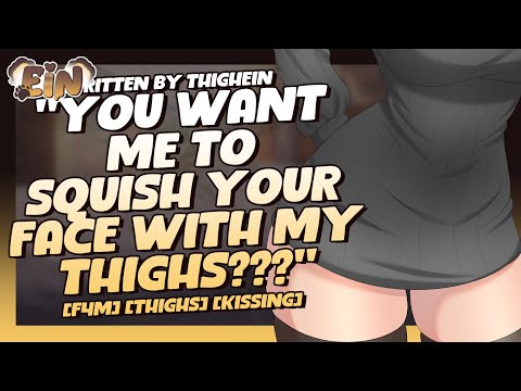 🐻 goth mommy gf squishes your face with her THIGHS?! | Audio Roleplay F4M