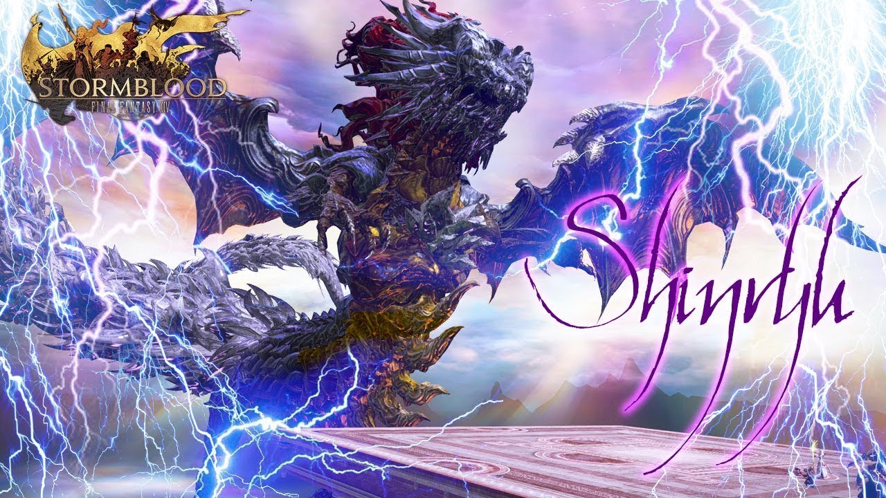 FFXIV Shinryu Extreme Warrior Solo Guide LvL 90 - YouTube