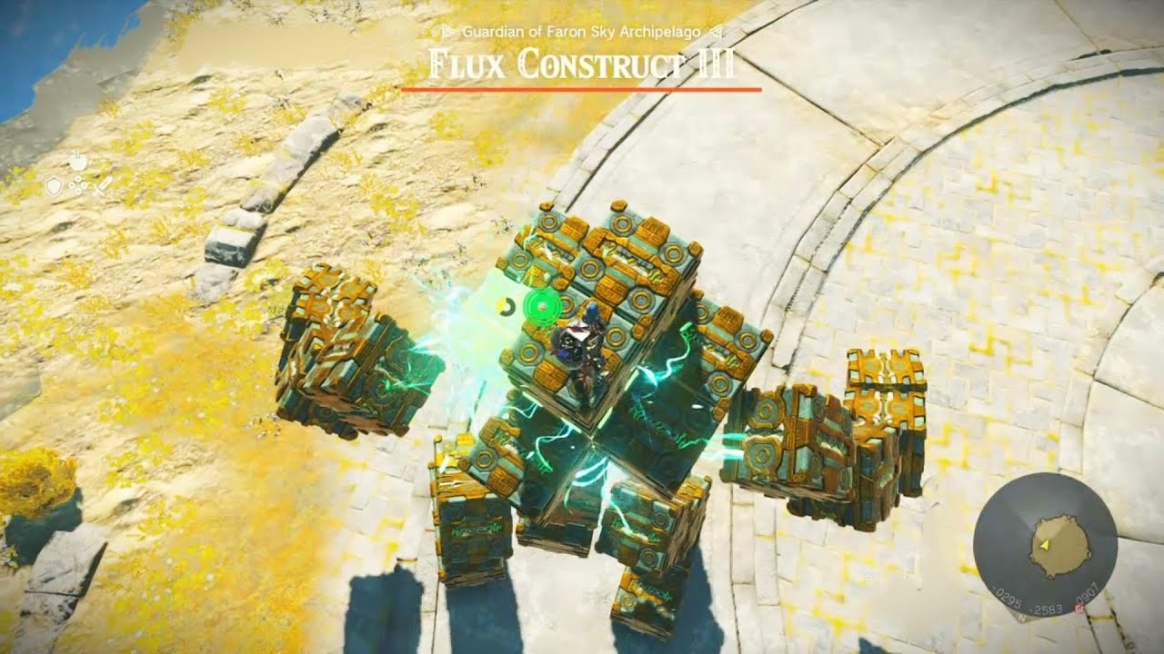 Experimenting Various Fun Ways to Fight Flux Construct in Zelda TOTK ...