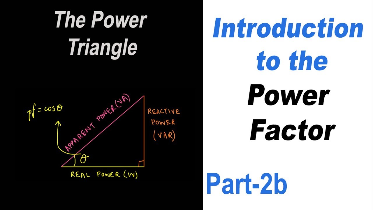 Introduction to the Power Factor, Part 2b - YouTube