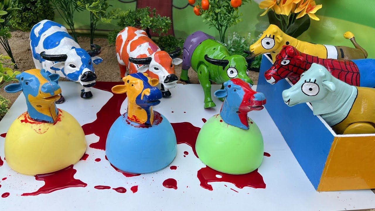 Proses Perah Sapi Lucu, Sapi Spongebob, Sapi Superhero Avengers #11 ...