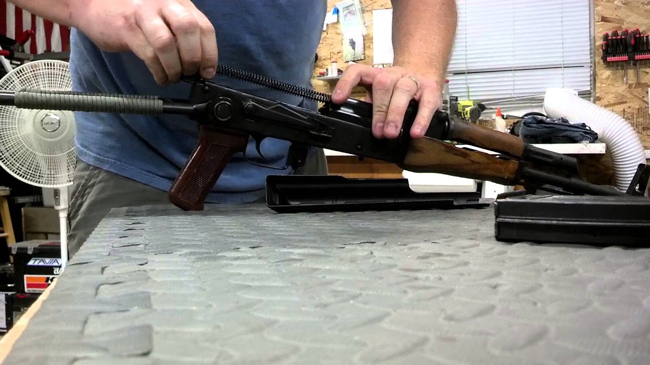 Field stripping the AK47 - YouTube