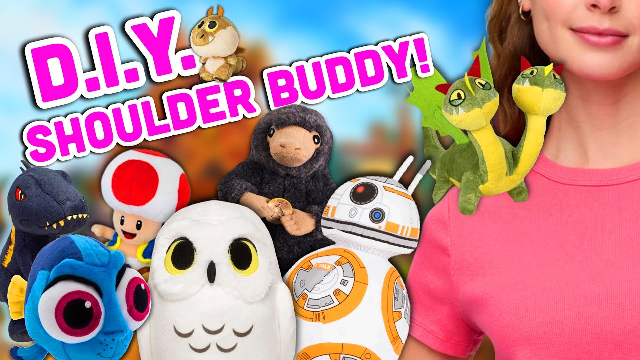 How To Make A Shoulder Buddy for Disney, Universal, & Other Theme Parks ...