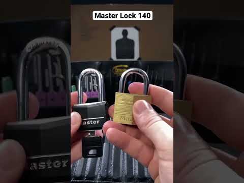 Master Lock 140 - zip tie #hobby #lockpicking #security - YouTube