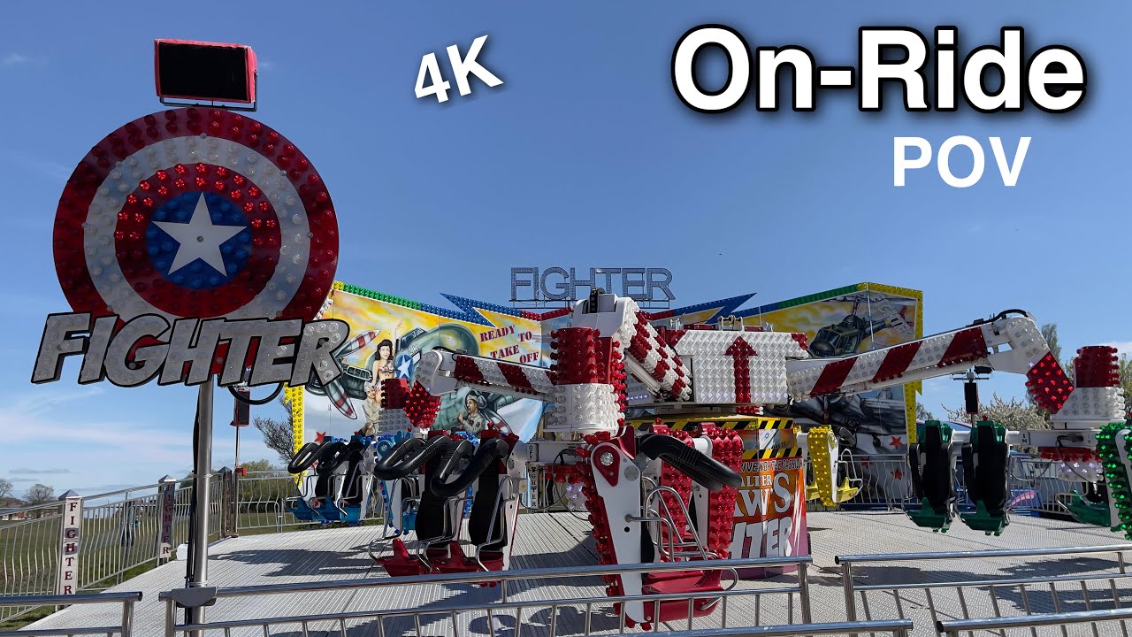 Fighter - Tivoli Extreme - On-Ride -POV - Pat Collins Funfair Coventry ...