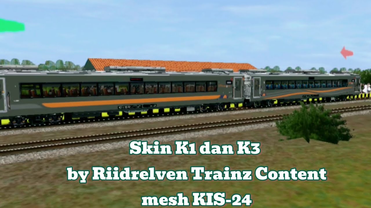 SHARE Skin K1 dan K3 mesh KIS-24 || Trainz Simulator Android - YouTube
