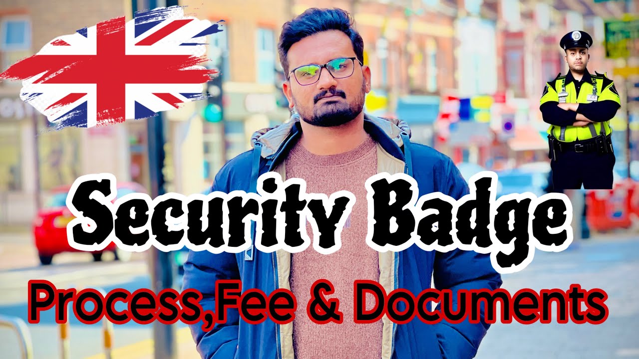 Security Badge | How to make Security Badge | Documents for Security Badge - YouTube