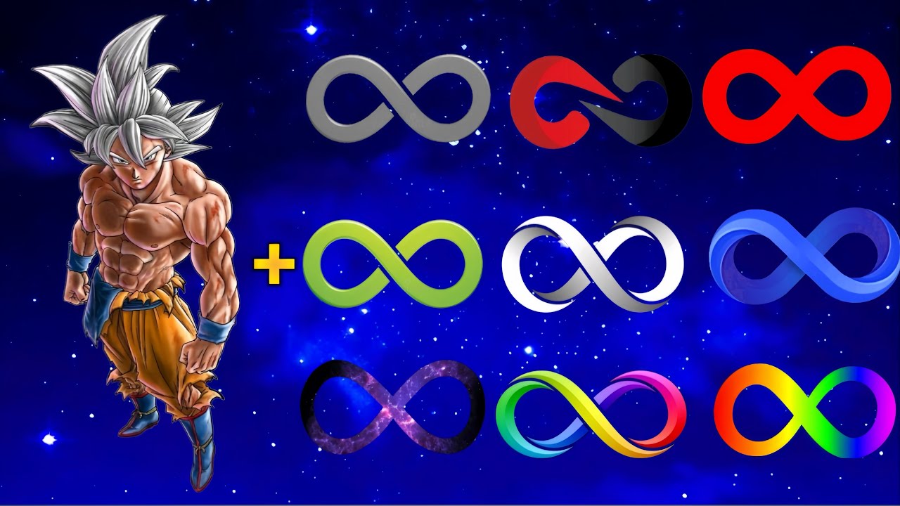 GOKU vs all infinity ♾️ Forms 🔥#dragonball #trending - YouTube