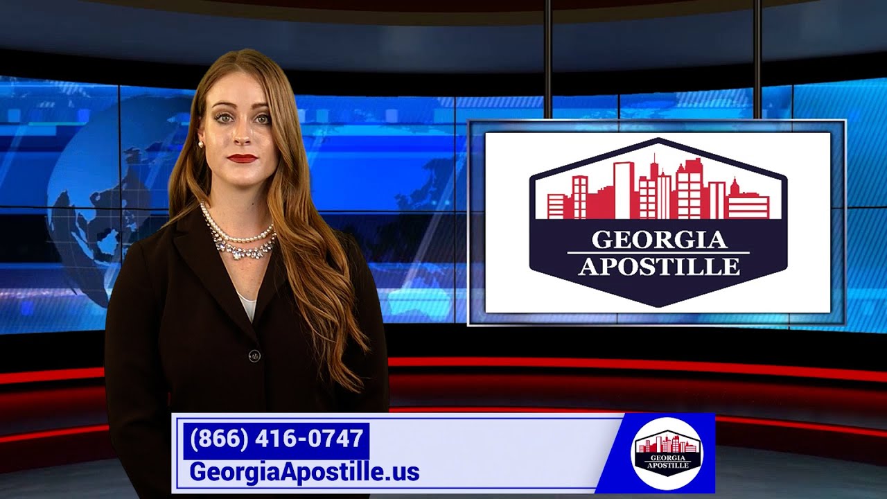 Georgia Apostille documents service - YouTube