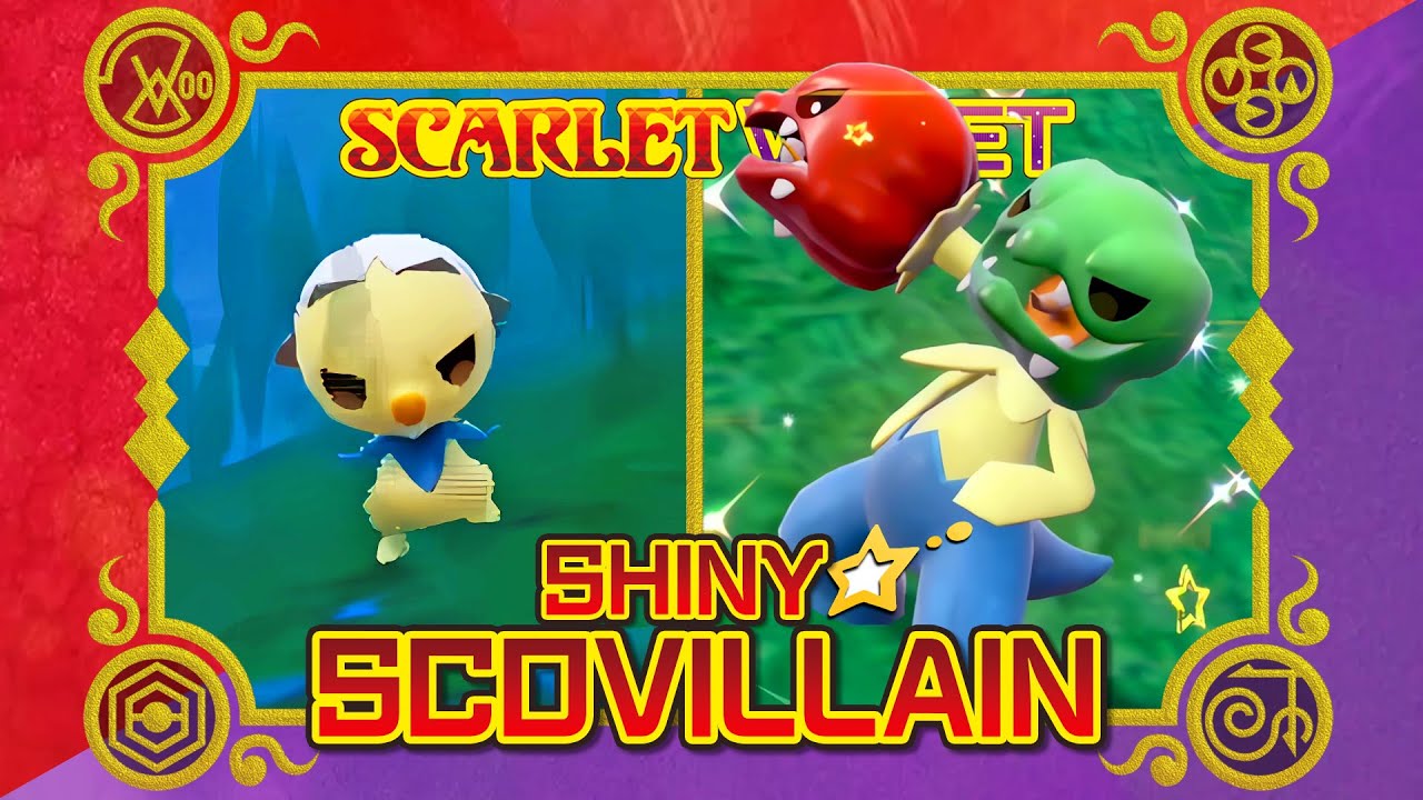 INSANELY QUICK SHINY CAPSAKID + SHINY SCOVILLAIN!!! (Pokemon Scarlet ...