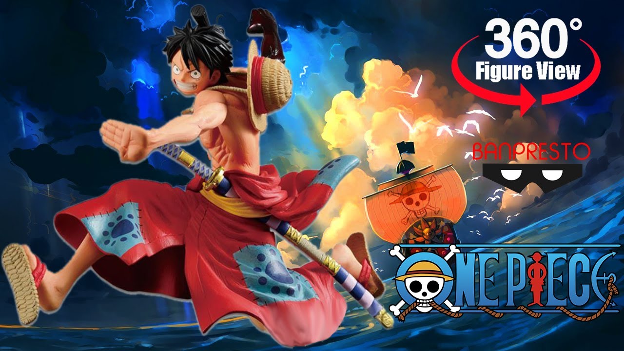 One Piece Colosseum Special Monkey D. Luffy Banpresto Figure 360° View ...