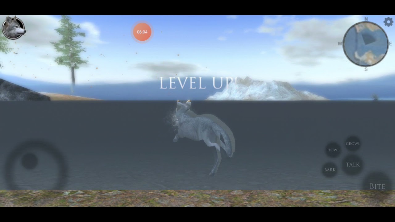 A hunter in the snows|ultimate wolf simulator 2|#2 - YouTube