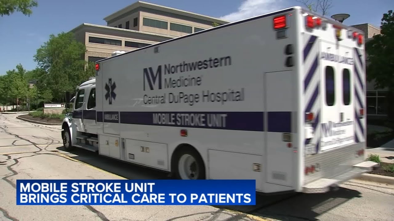Mobile Stroke Unit brings hospital to victims in DuPage County - YouTube