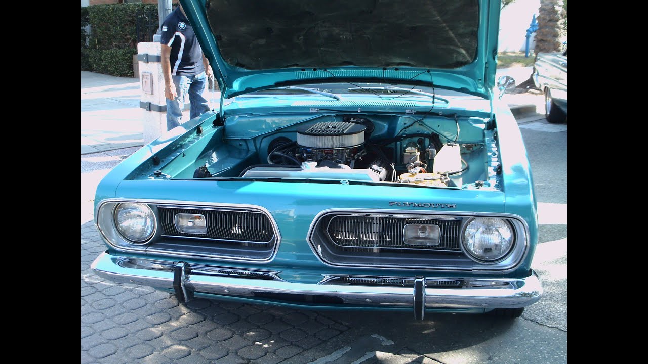 1968 Barracuda Formula S Fastback Turquoise NewSmyrna051416 - YouTube