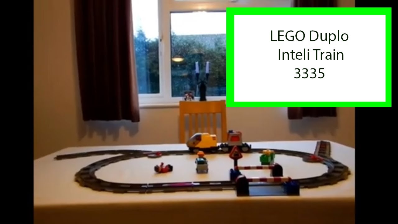LEGO Duplo Inteli Train 3335 - YouTube