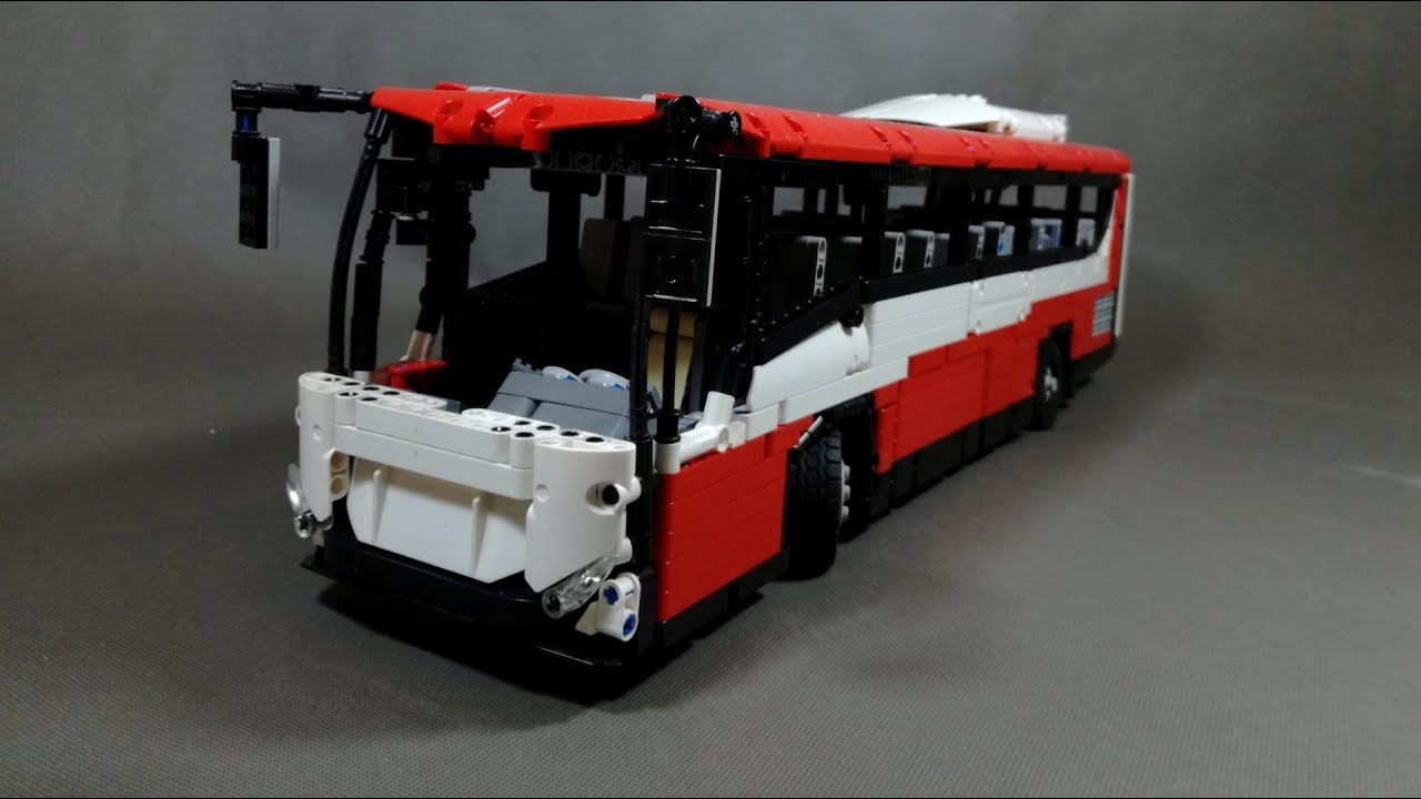 LEGO TECHNIC Coach Bus - YouTube