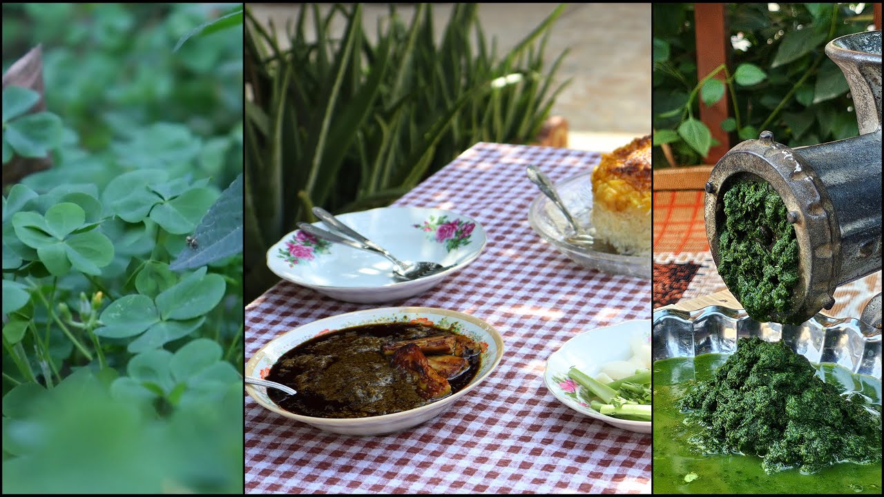 Magical Northern Stew Straight from Our Garden 🌿 | Gilani Torsh Vash ...