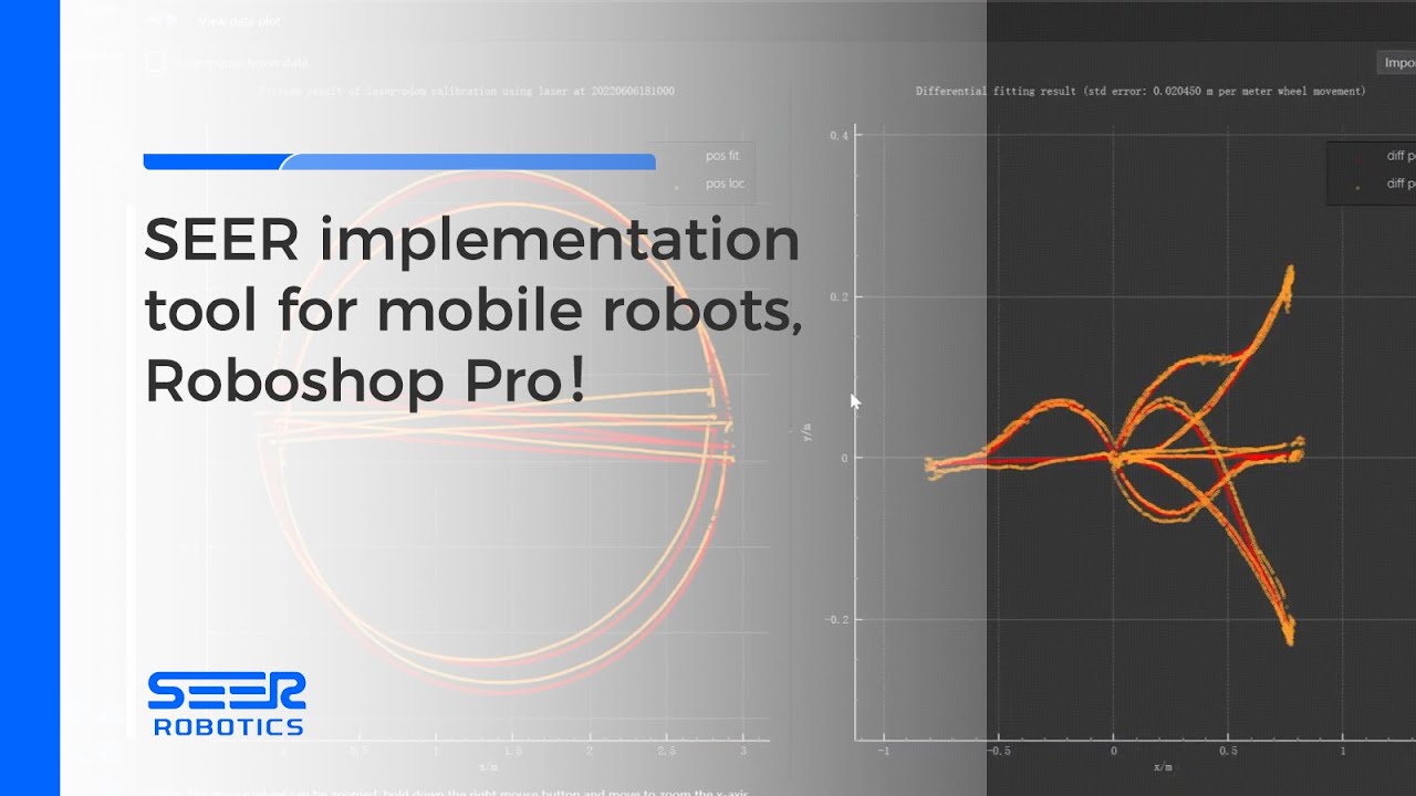 SEER implementation tool for mobile robots, Roboshop Pro！ - YouTube